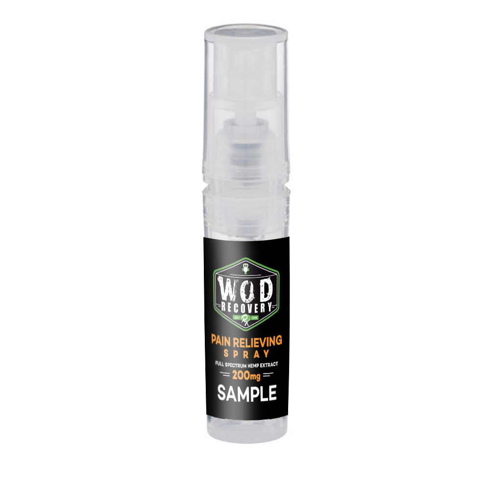 Sample CBD Pain Relieving Spray